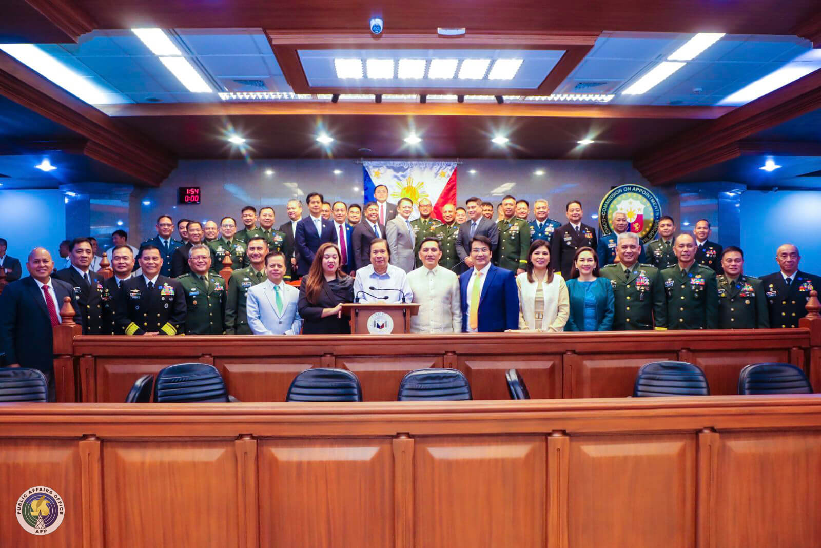 CA confirms ad interim appointments of 32 AFP generals, flag officers